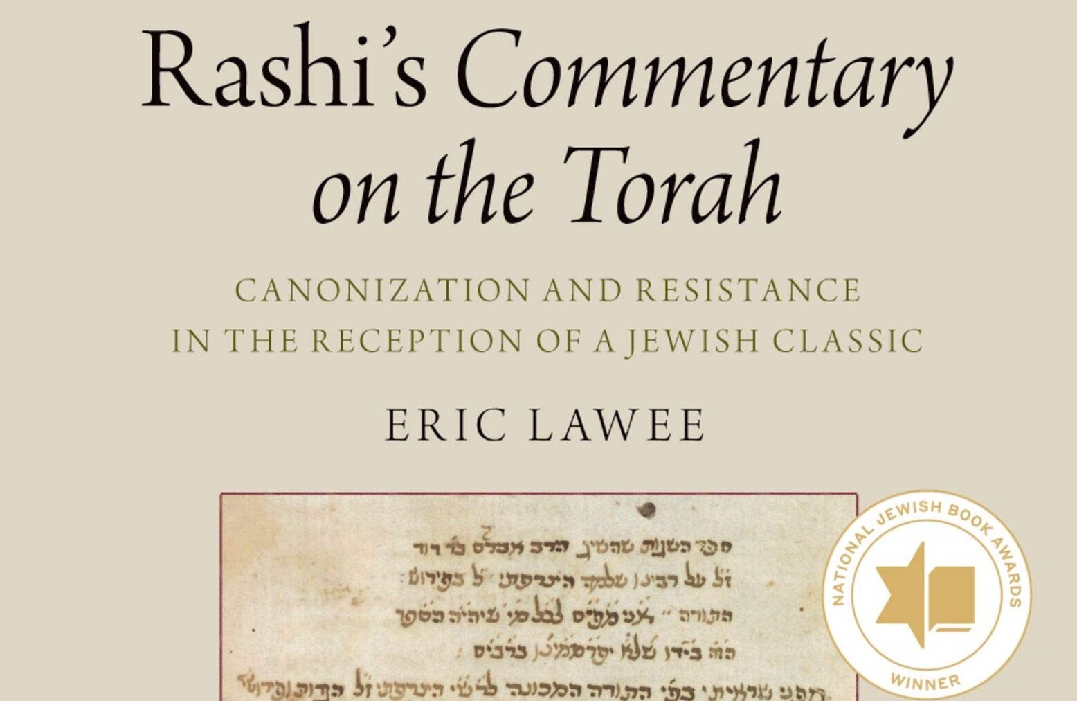 PODCAST: Eric Lawee’s “Rashi’s Commentary” - Tradition Online